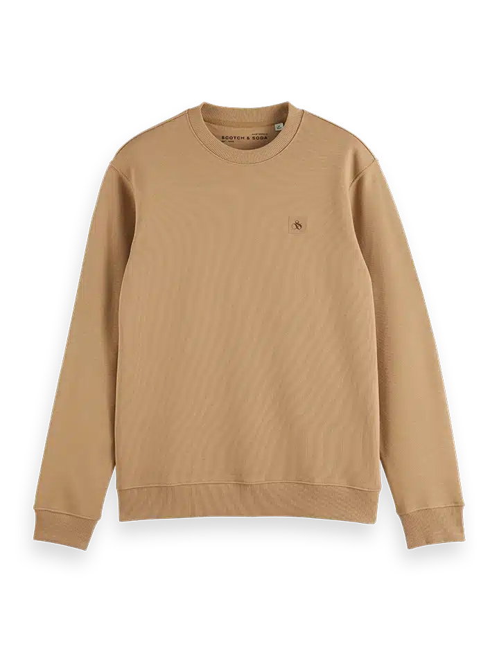 Essential Badge Crew Sweat | Scotch & Soda