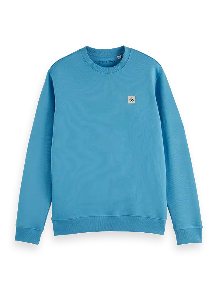 Essential Badge Crew Sweat | Scotch & Soda