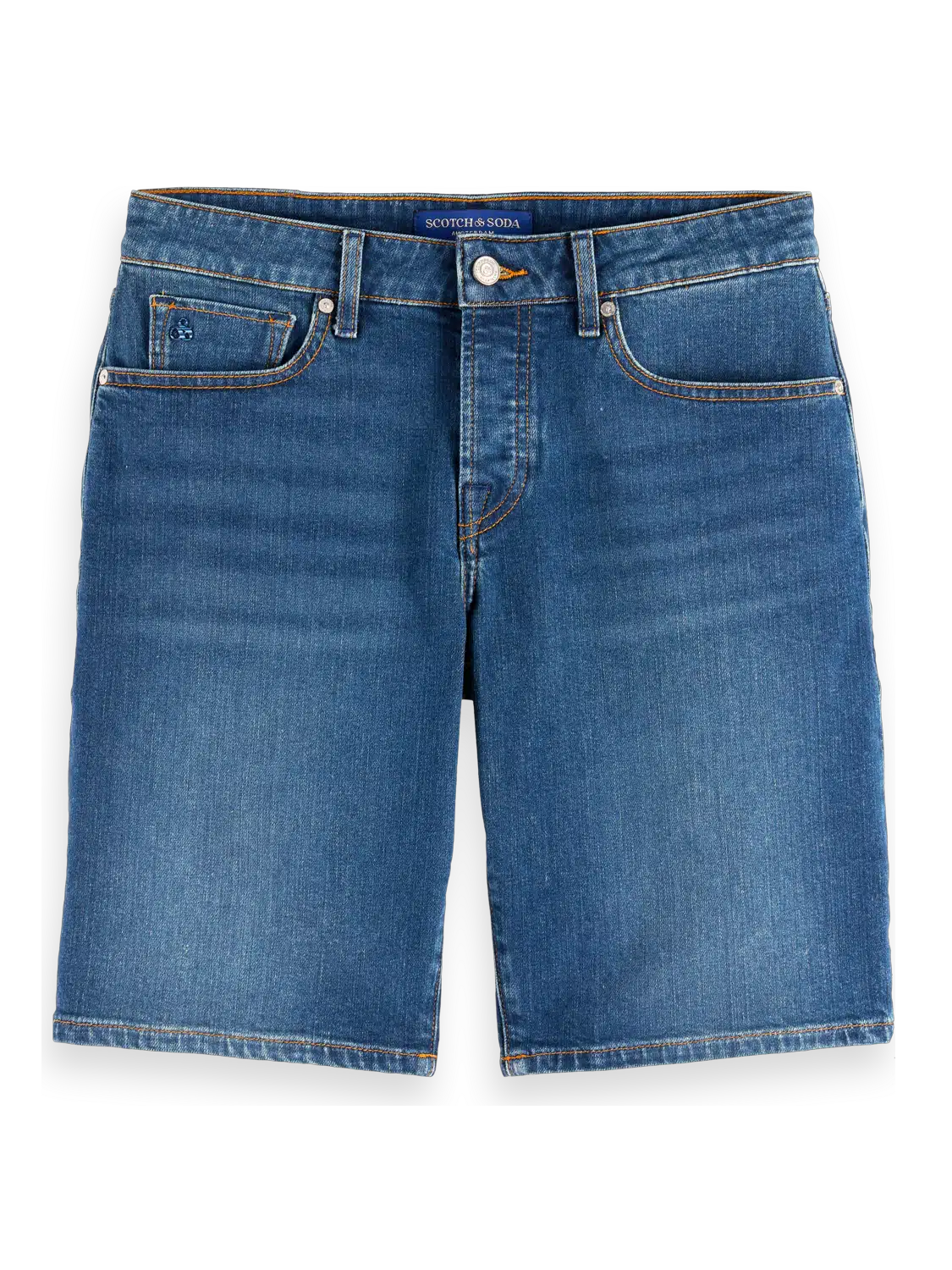 Ralston Slim Fit Denim Short — Classic Blue | Scotch & Soda