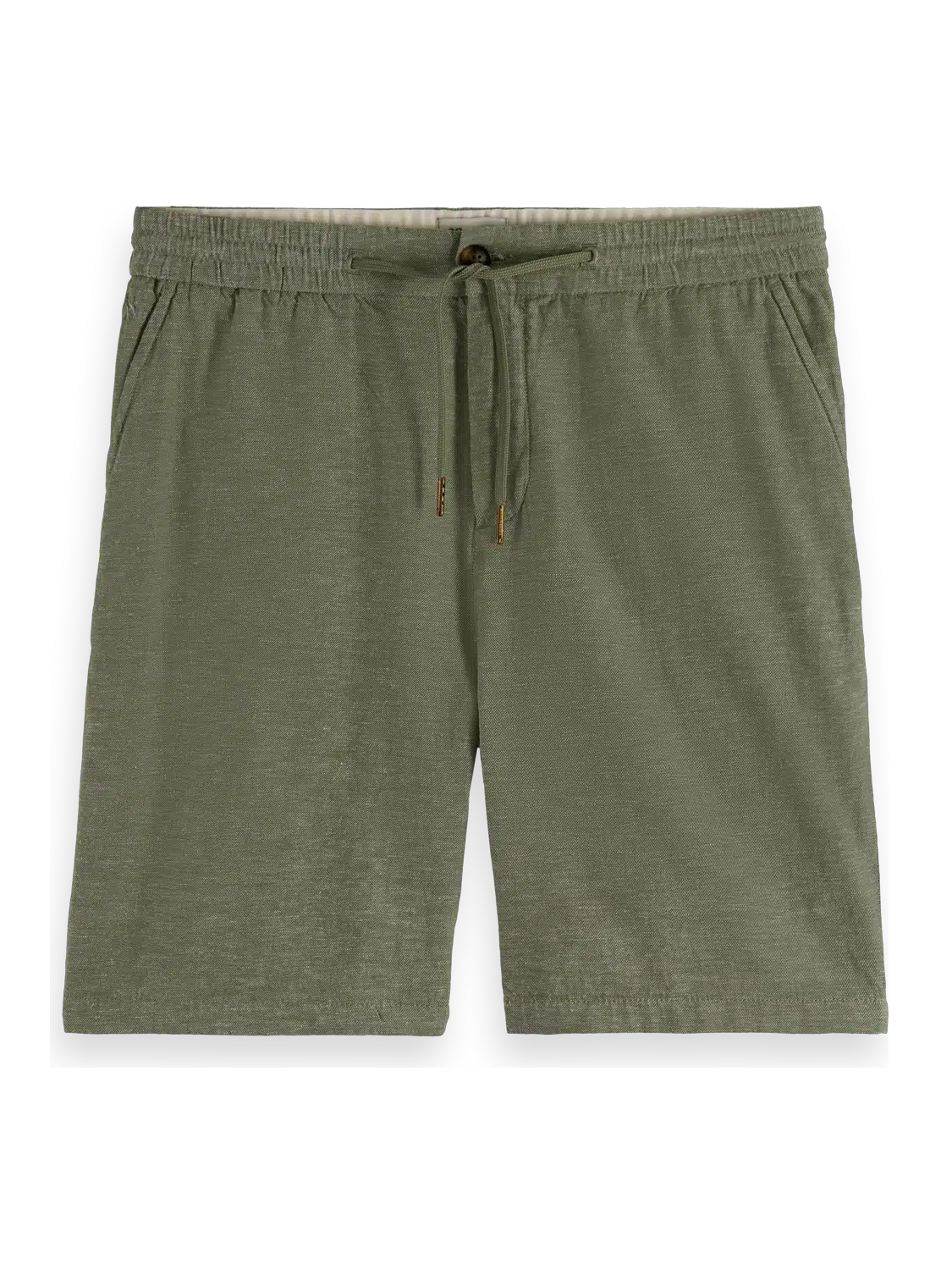 Seasonal Core - Fave Cotton/Linen Twill Bermuda | Scotch & Soda